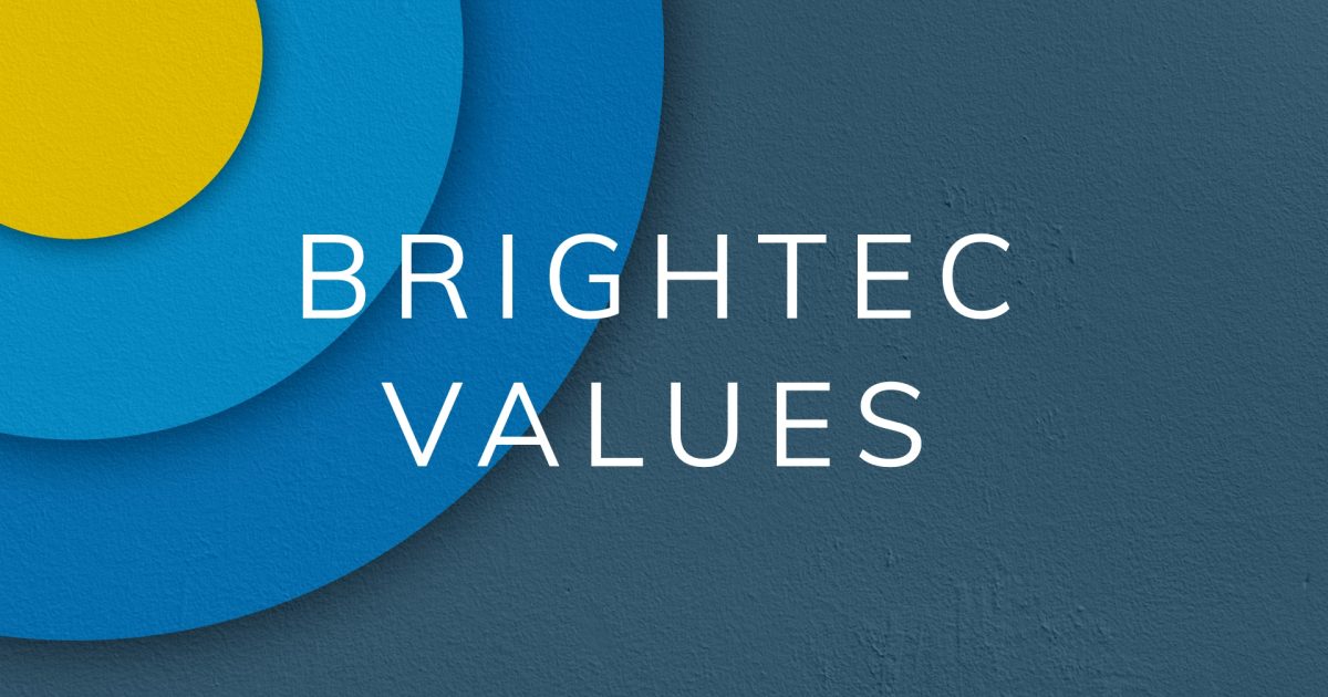 How to create company values that are useful | Brightec